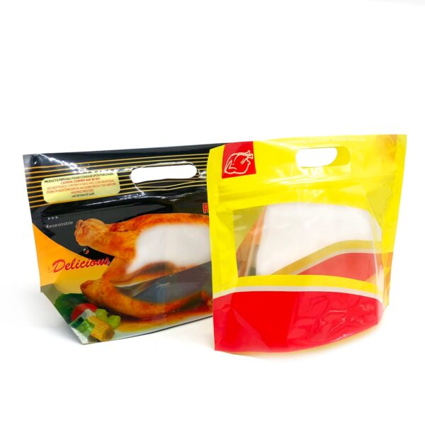 plastic chicken packaging:Roast Chickens Baked Stand Up Pouch With ...