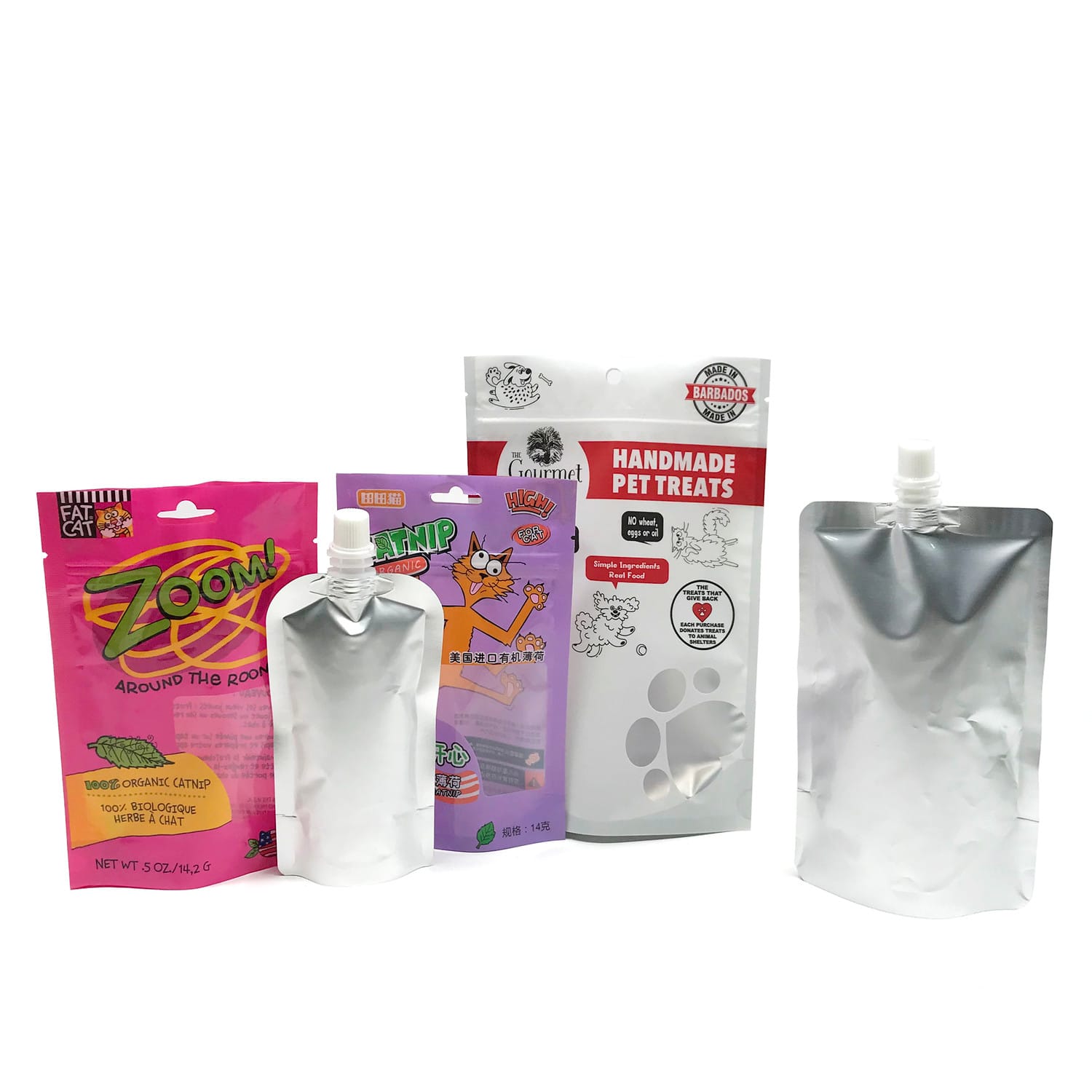 Custom Pet Food Packaging Bag:Manufacturer Plastic ALOX KPET Resealable ...