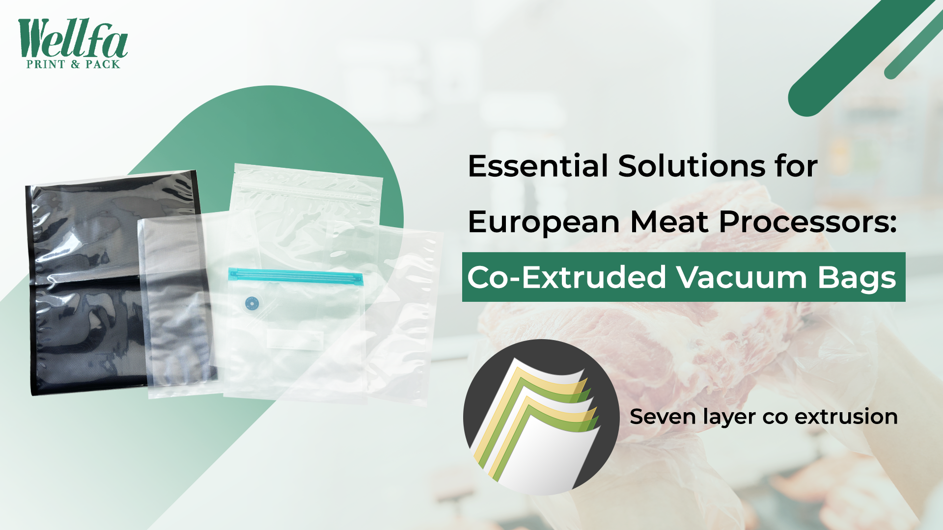 Premium Co-Extruded Vacuum Bags | Wellfa – Better #1 Supplier