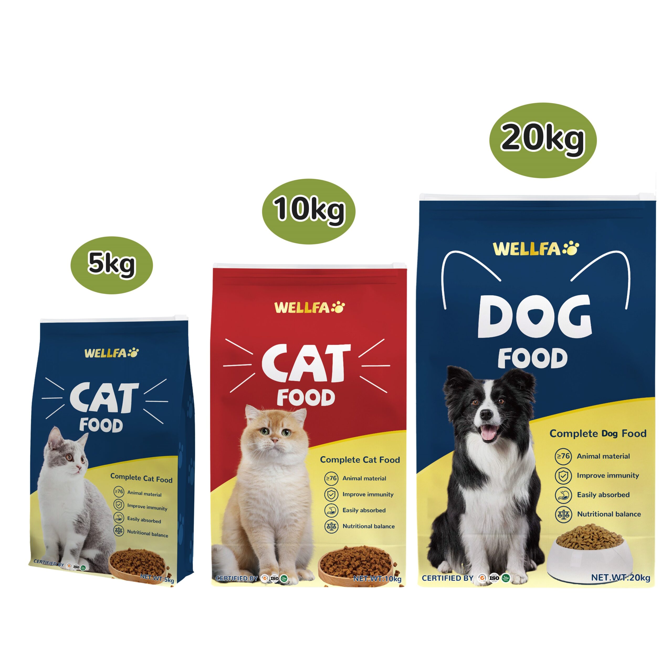 Dog Food Packaging Bag:Custom Design Pet Treat Food Packing Pouch ...