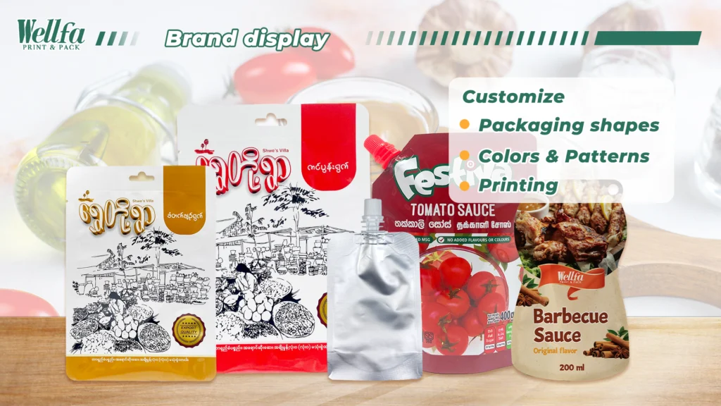 the right material for your sauce packaging bag